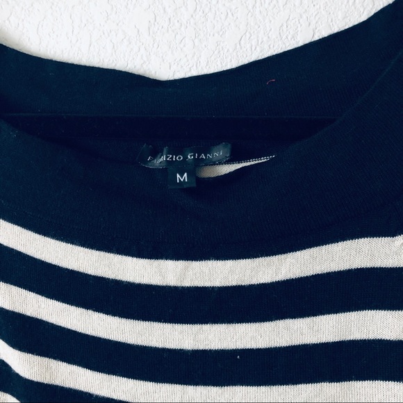 Tops | Fabrizio Gianni Striped Shirt | Poshmark